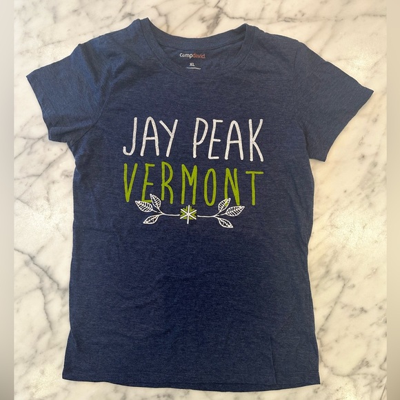 camp david | Tops | Super Soft Tshirt For Jay Peak Vermont Womens Xl ...